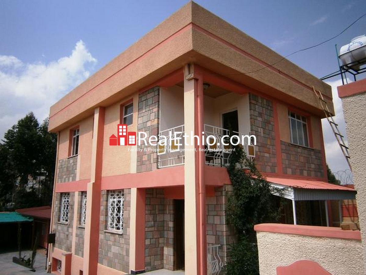 Addis Ababa, a ground plus 1 house for rent at Bisrate Gebriel near ...