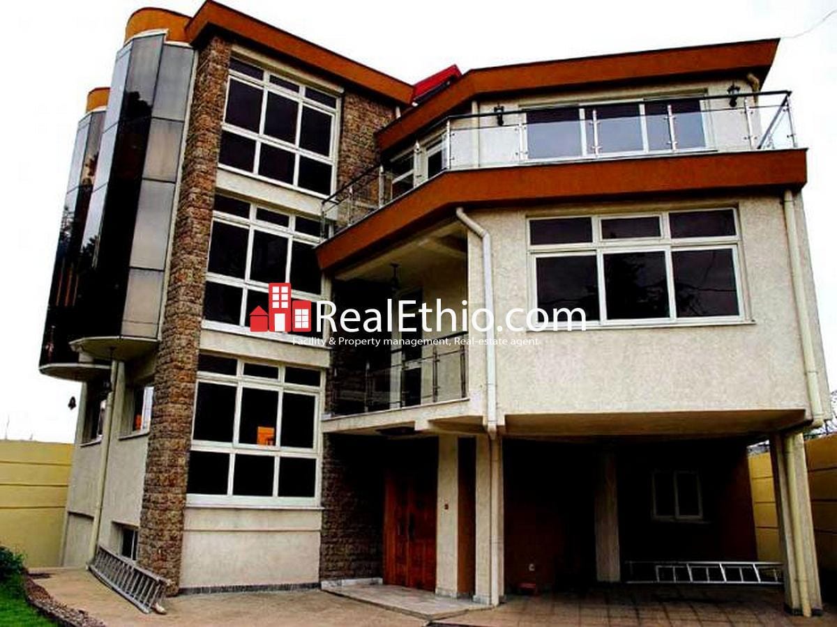 Addis Ababa, magnificent ground plus two house for rent at Bole Kebele ...
