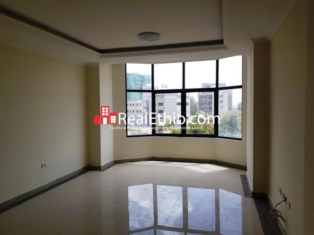 Bole, Atlas 165 square meters 3 BR apartment for sale, Addis Ababa.