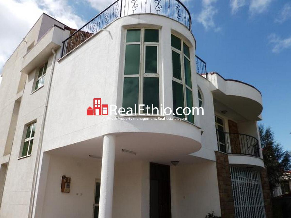 5 BR ground plus 2 house for rent at Akim Ginbata, Addis Ababa