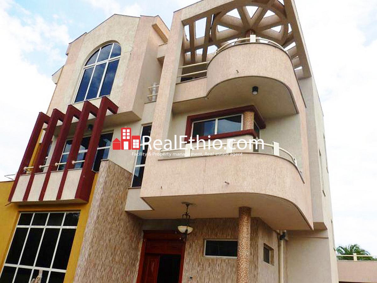 5 BR ground plus 2 house for sale at Oldairport Bisrate Gebriel, Addis ...