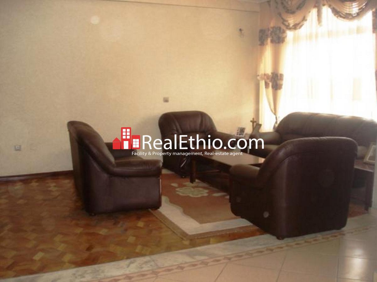 4 BR ground plus 2 house for rent at CMC, Addis Ababa, Ethiopia.