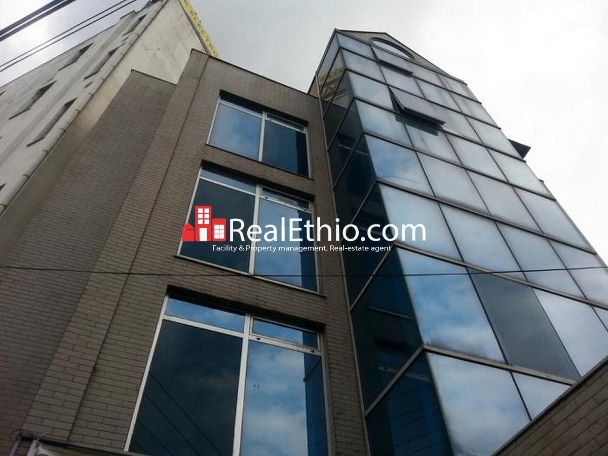 Ground plus 4 Building for rent at Bole Olympia, Adiss Ababa, Ethiopia