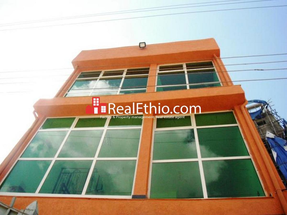 Ground plus two building for rent at kebena, Addis Ababa - Real Ethio