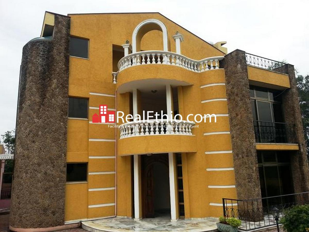 House for rent at Bisrate Gebriel 4 BR ground plus 2, Addis Ababa, Ethiopia
