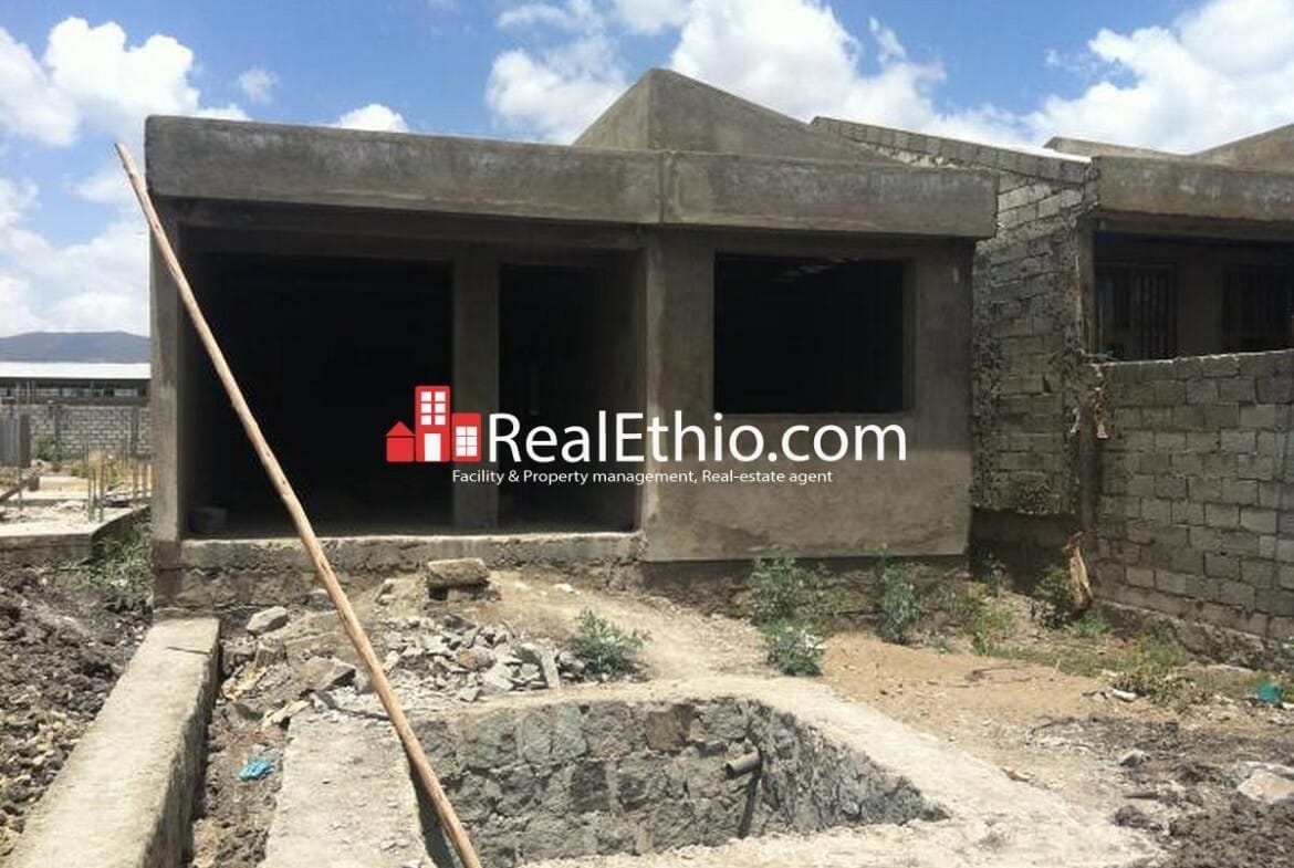 House for sale – Two bed room unfinished villa house on 220 meter ...