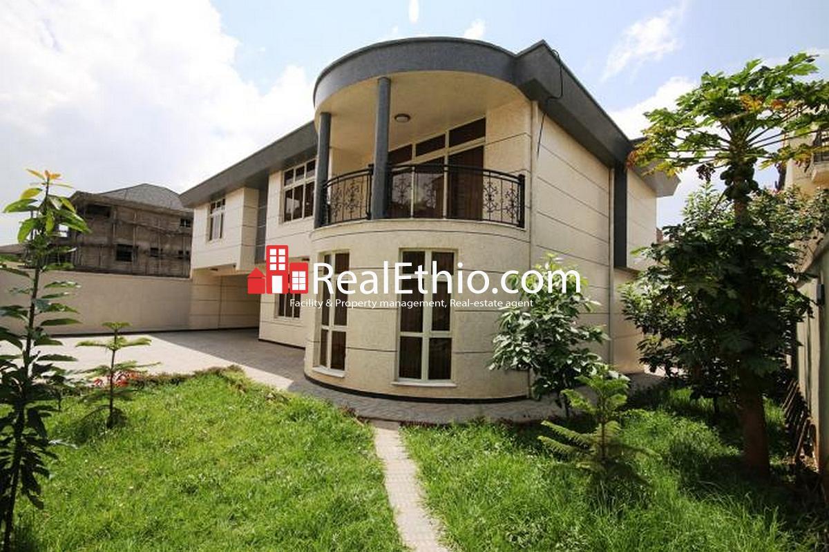 Lebu Haile Garment, 5 BR house for rent, Addis Ababa.