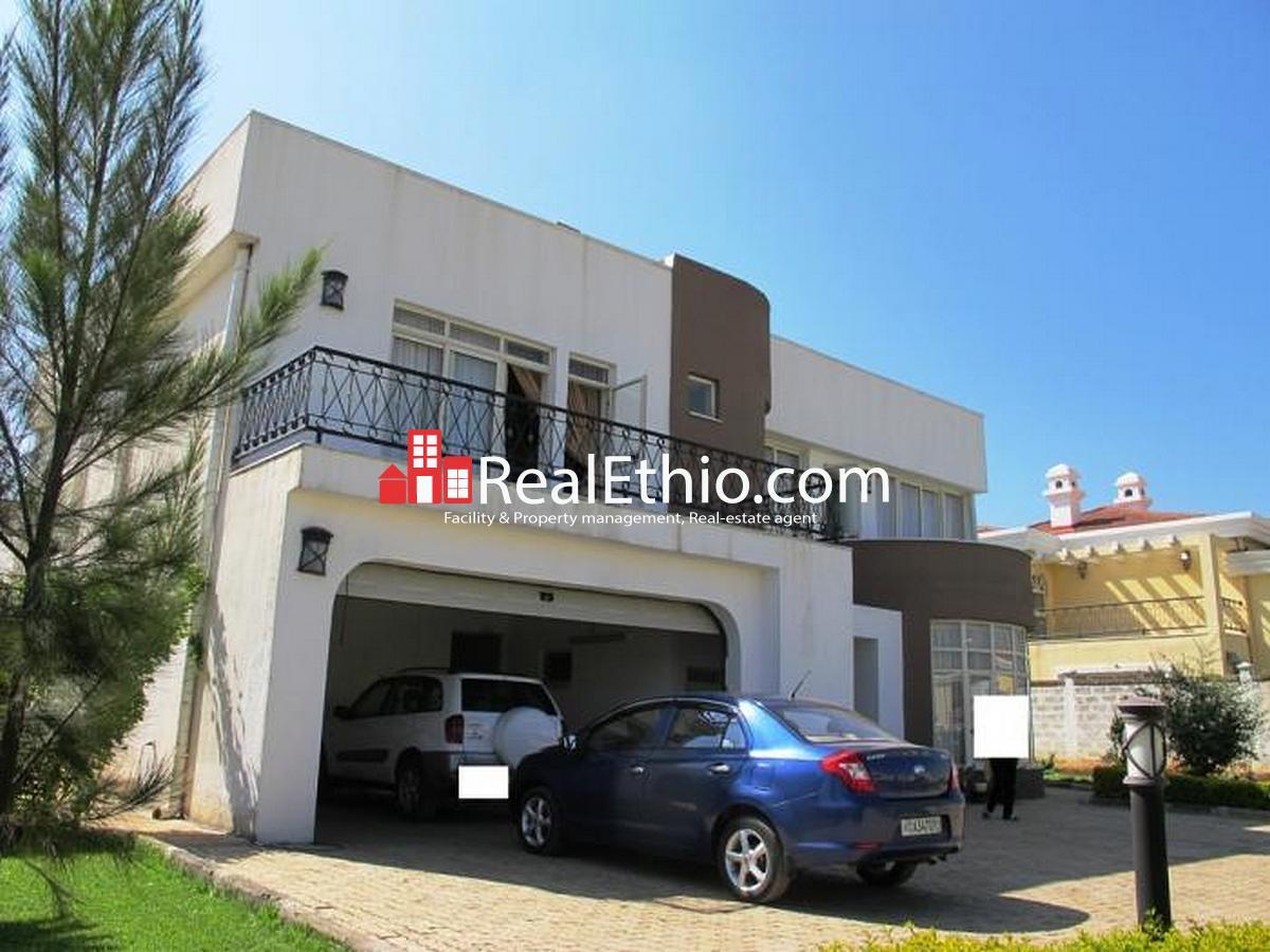 Legetafo CCD compound, G type 5 BR house for rent, Oromia, Ethiopia.