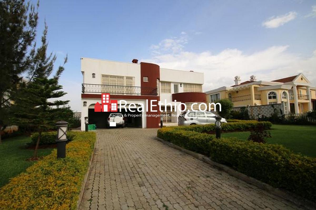 Legetafo, G type furnished 5 BR house for sale, Oromia Ethiopia.