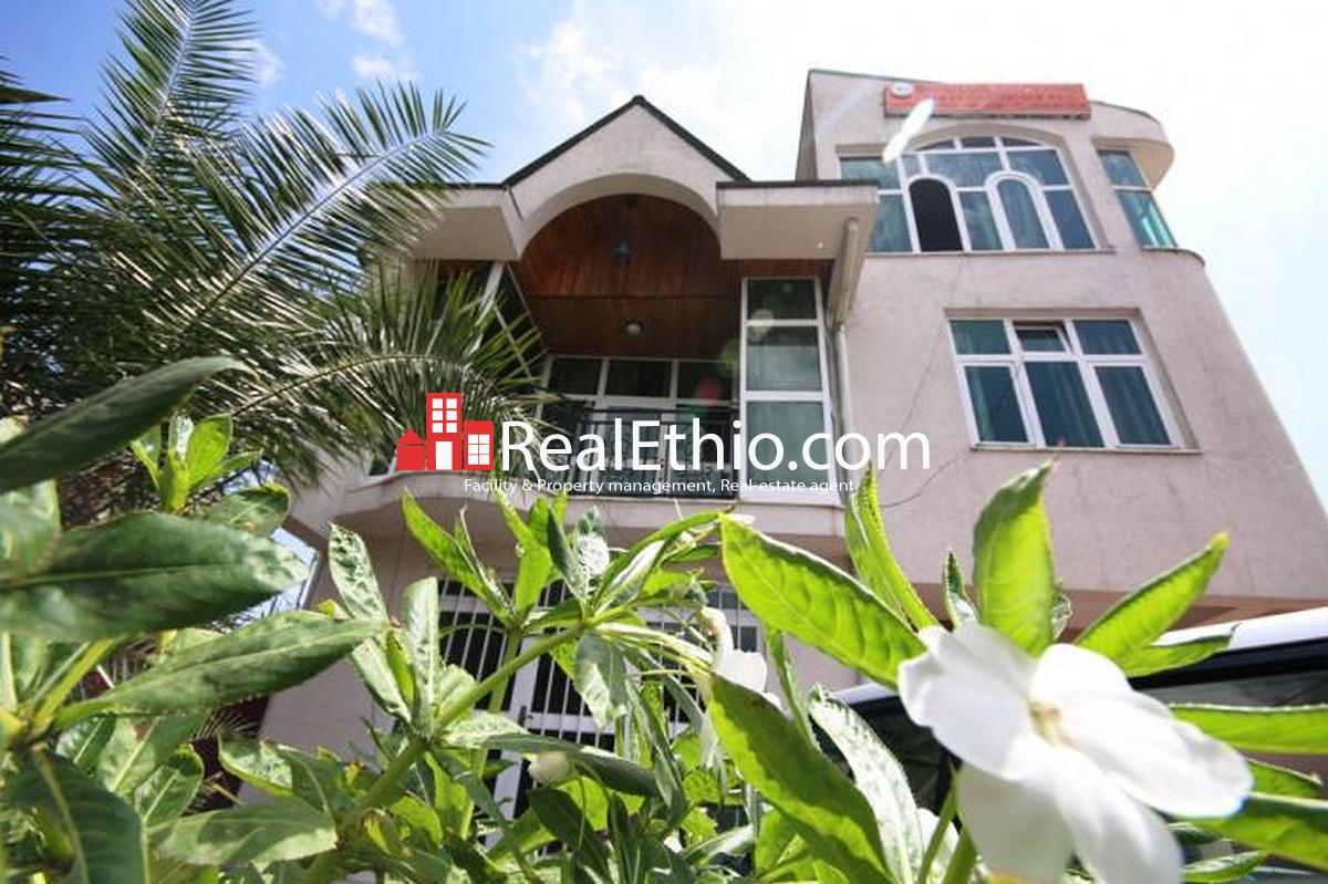 Megenagna AMICHE, 6 BR furnished house rent, Addis Ababa.