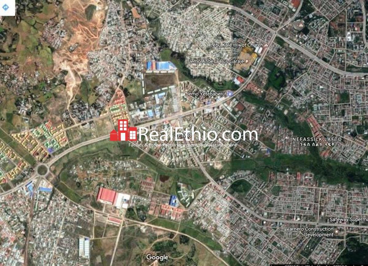 Plot of Land for sale, Jemo, 12,000 meter square, Lease paid, Addis Ababa.