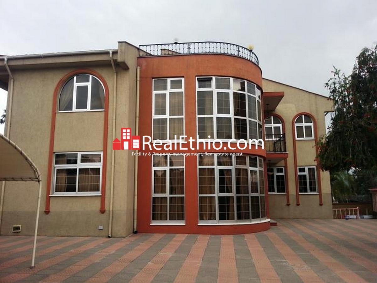 6 BR ground plus 2 house for rent at Bisrate Gebriel, Addis Ababa, Ethiopia
