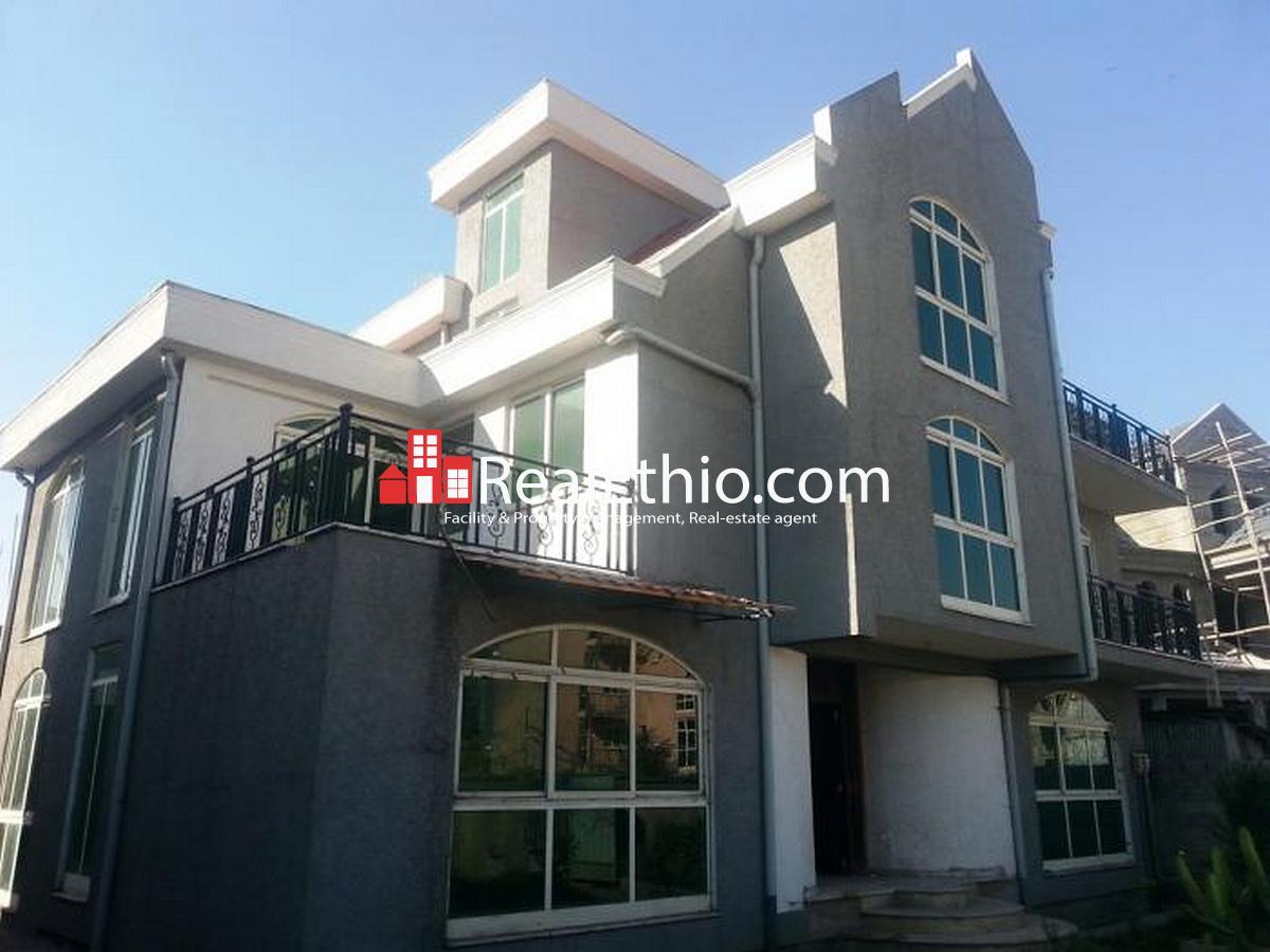 6 BR ground plus 2 house for sale at Lebu, Addis Ababa
