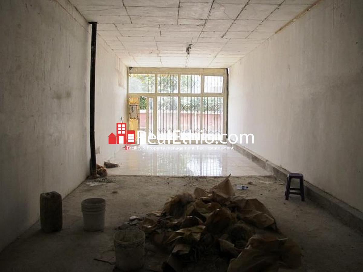 Store space for rent at Bole Atlas, Addis Ababa, Ethiopia.