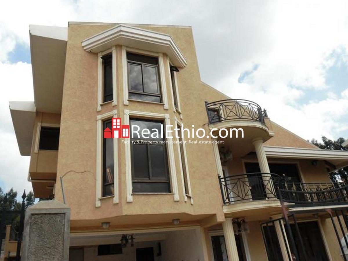 Three bed room ground plus one house for rent at Akim Ginbata, Addis Ababa - Real Ethio