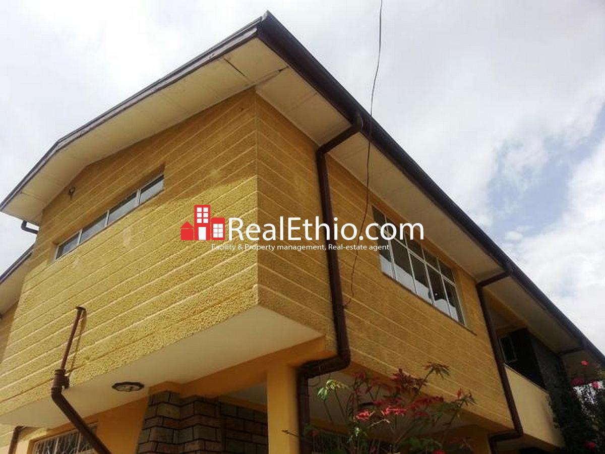 Three bed room ground plus one house for rent at Megenagna, Addis Ababa ...