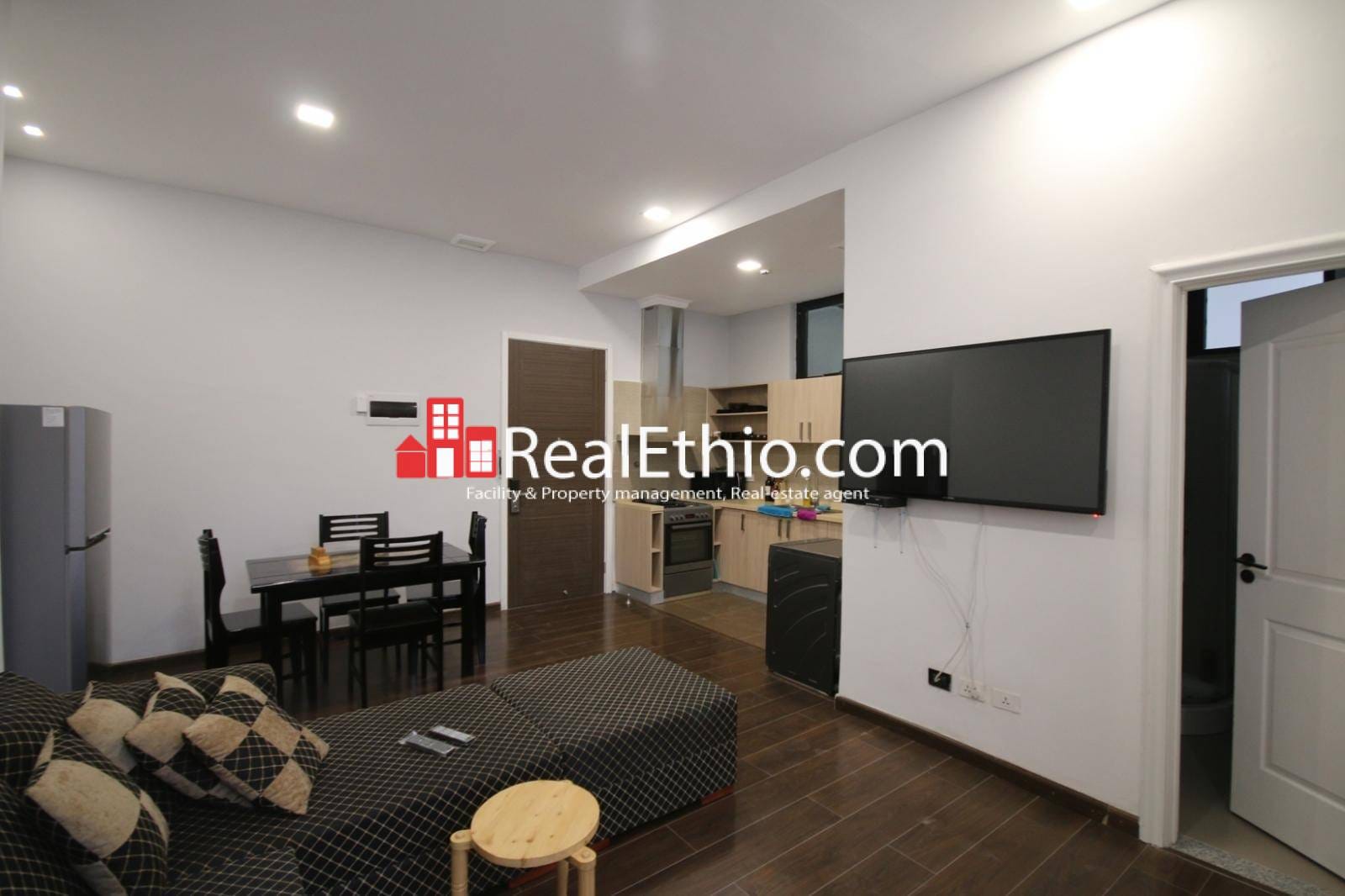 Kazanchis, furnished 2 BR apartment for rent, Addis Ababa.