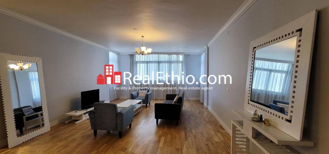 Addisu Gebeya, 3 bedrooms furnished apartment for rent, Addis Ababa ...