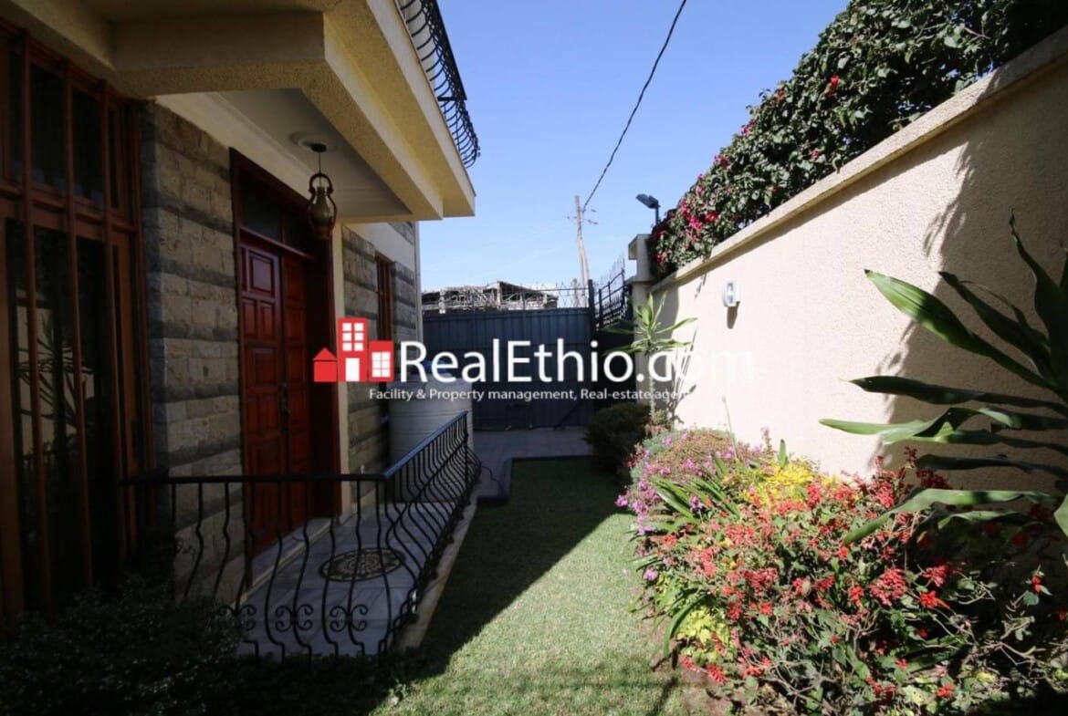 Megenagna Egziabher Ab, furnished G+2 main house with G+1 service room ...