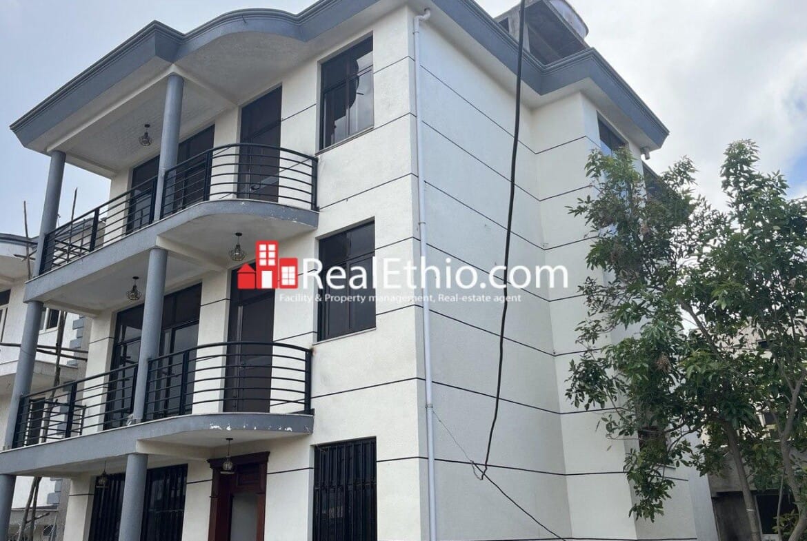 Jemo, G+2 House for Rent, Addis Ababa.