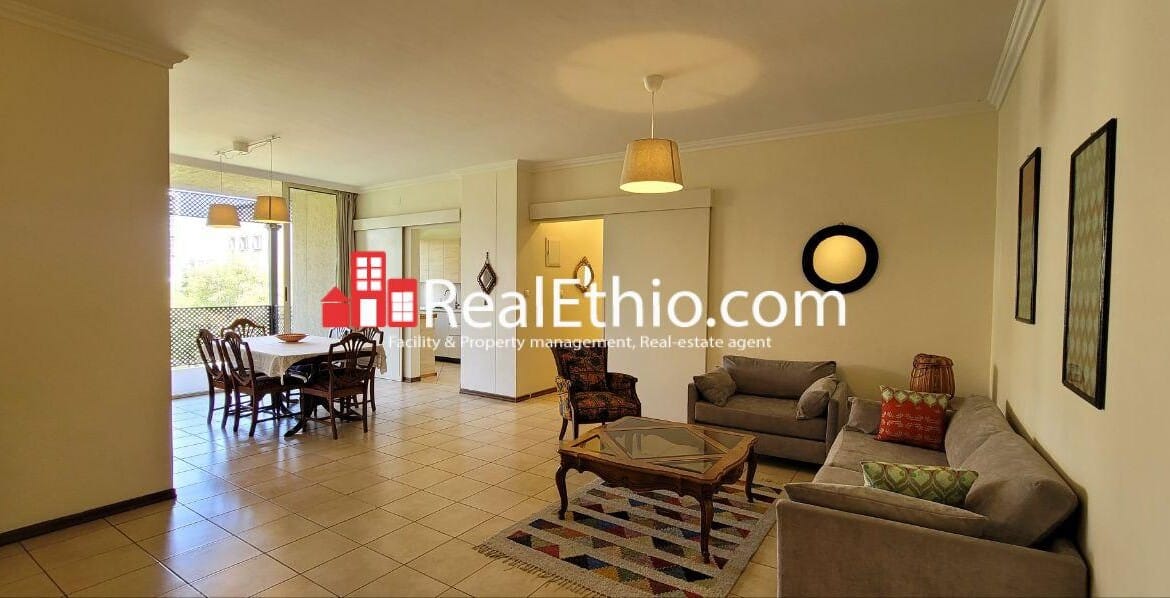 2 Bedrooms Furnished Apartment for Rent in Addis Ababa