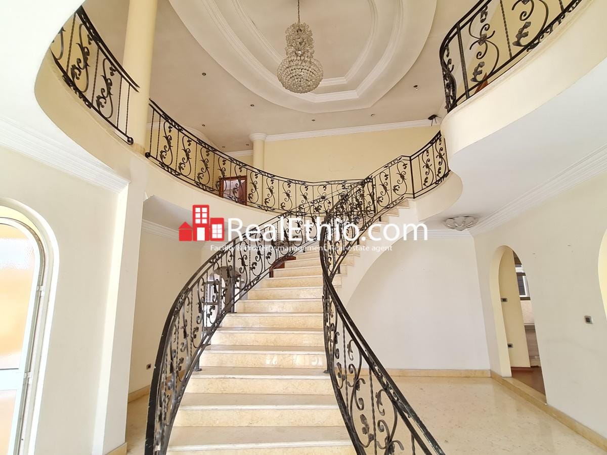 Bole, ground plus 1 villa house for rent, Addis Ababa, Ethiopia.