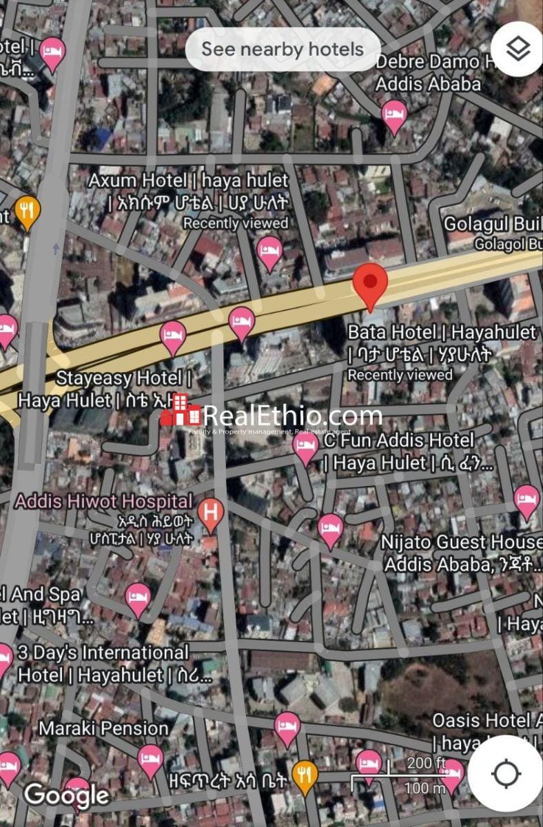 Hayahulet, Land or house for Sale, Addis Ababa.