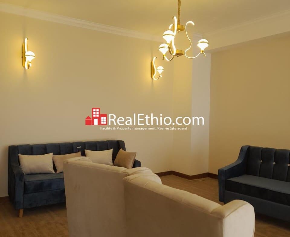 Gotera Furnished 3 Bedrooms Apartment in Addis Ababa - Rent