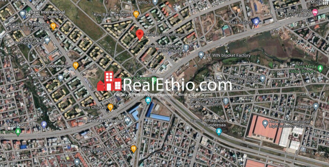 Jemo 3 Condominium Store or in Addis Ababa for Sale