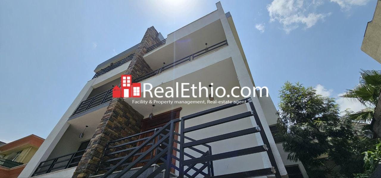 Lebu Around Varnero, G+3 4 BR House for Rent, Addis Ababa.