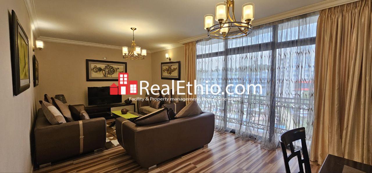 Kazanchis Furnished 3 Bedrooms Apartment in Addis Ababa
