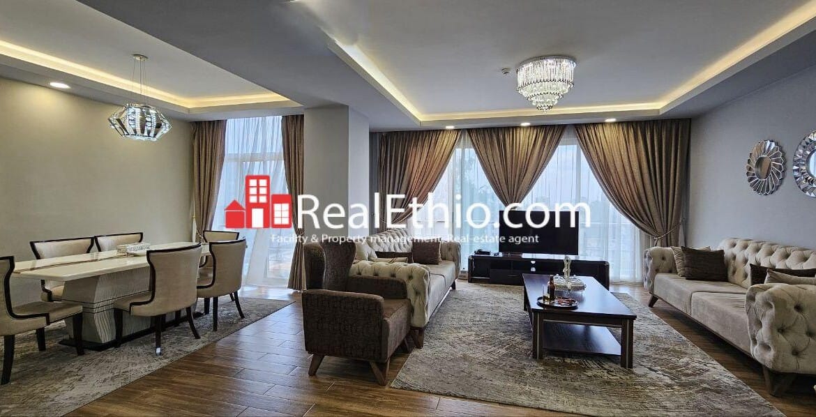 Furnished 3 Bedrooms Apartment for Rent in Addis Ababa