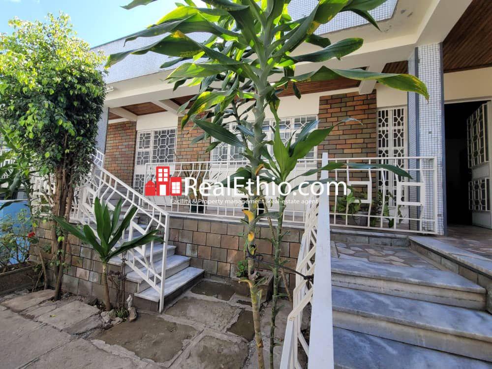 3 BR Villa House and Store or office for Rent, Gotera, Addis Ababa.