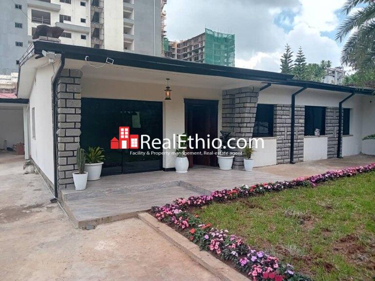 Eight bed room ground plus two house for rent at Bole Ruwanda, Addis ...