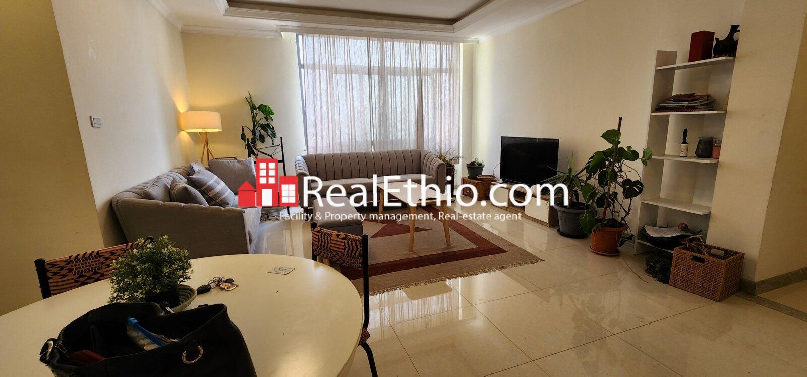 2BR Furnished Apartment for Rent, Bole Atlas, Addis Ababa, Ethiopia.