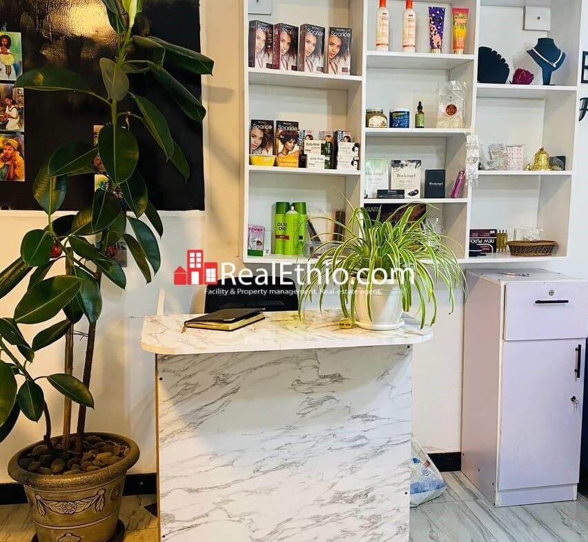Furnished beaty salon Store for in Addis Ababa - Rent Now